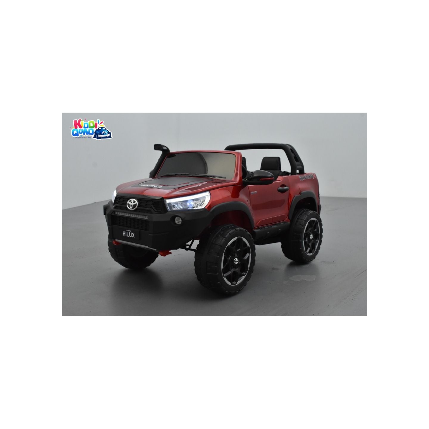 Toyota Hilux rouge 24 Volts électrique pour enfant, 4x4 électrique ...