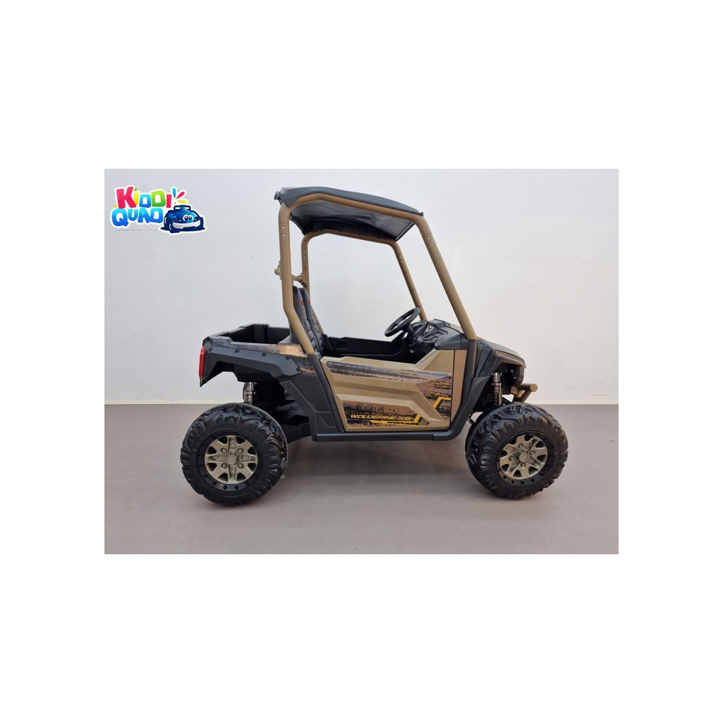 Buggy Yamaha Wolverine X2 Marron avec toit, Buggy électrique pour ...