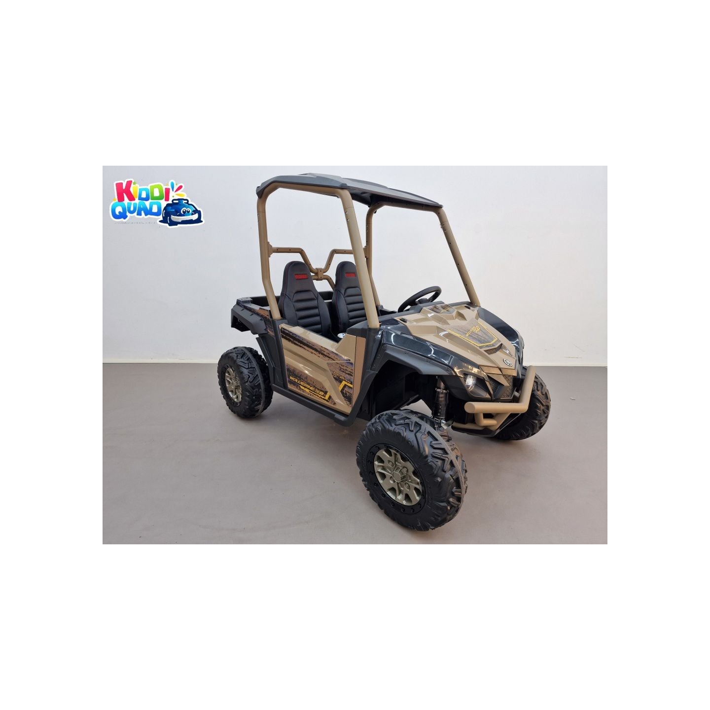 Buggy Yamaha Wolverine X2 Marron avec toit, Buggy électrique pour ...